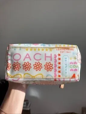 Coach | Bags | Coach Y2k Scribble Print Mini Shoulder Bag Authentic ...